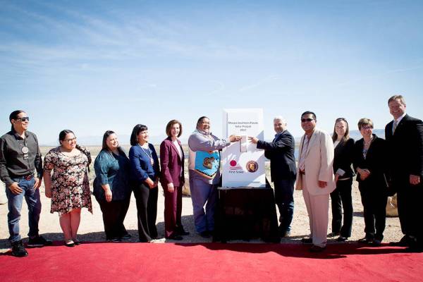 Moapa Band of Paiutes share vision of state’s solar power future | Las ...