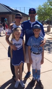 Shannon Petersen was among those cheering opening day at Mountain Ridge ...